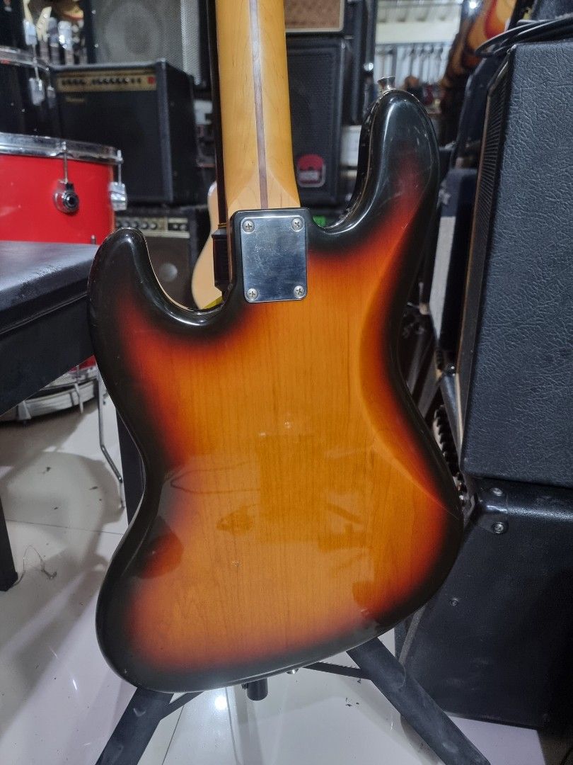 History by fujigen jazz bass Made in japan, Hobbies & Toys, Music ...