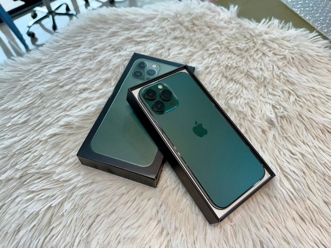 iPhone 13 Pro Max Green 256GB, Mobile Phones & Gadgets, Mobile Phones ...