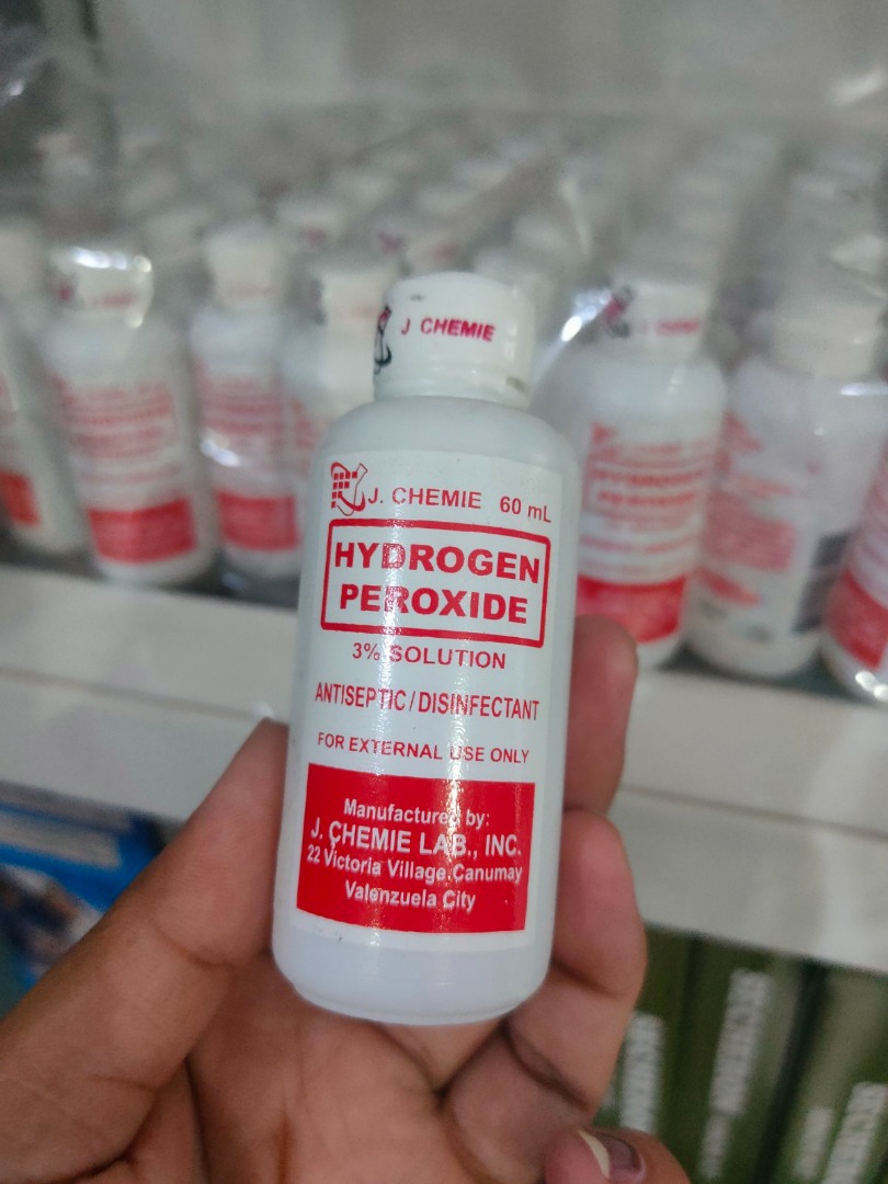 j.chemie HYDROGEN PEROXIDE 60 ML, Health & Nutrition, Medical Supplies ...