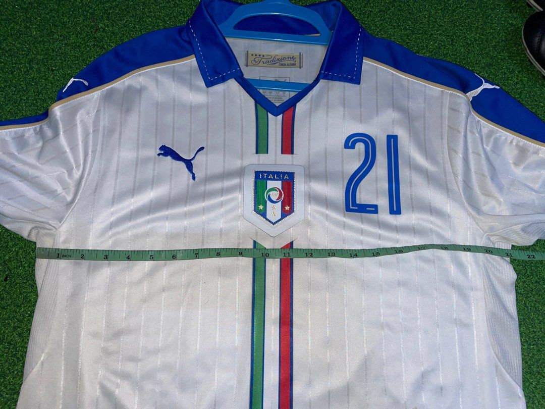 Jersey Italy kits 2016 Pirlo 21 Euro, Men's Fashion, Activewear on ...