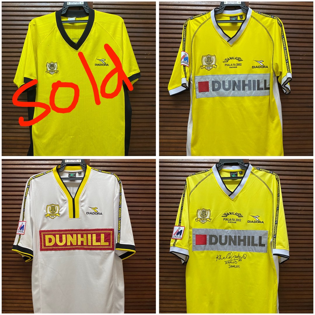 Jersi Perak Diadora Original, Men's Fashion, Activewear on Carousell