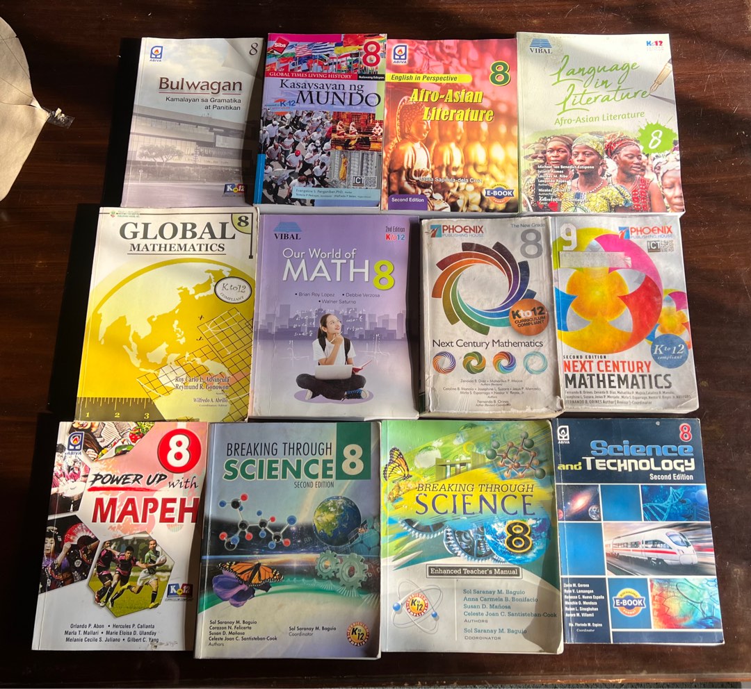 JHS Grade 7, Grade 8, Grade 10 TAKE ALL Junior High School Books ...