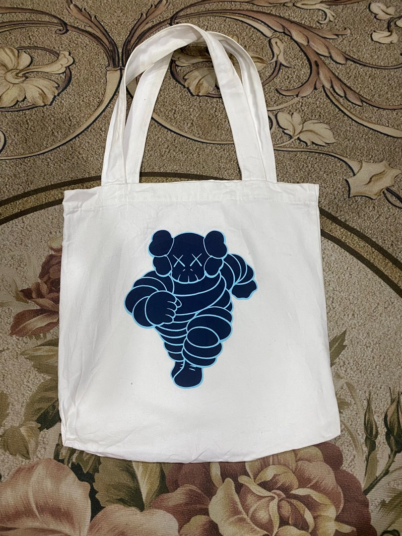 kaws x NGV limited edition tote bag, Men's Fashion, Bags, Sling Bags on ...