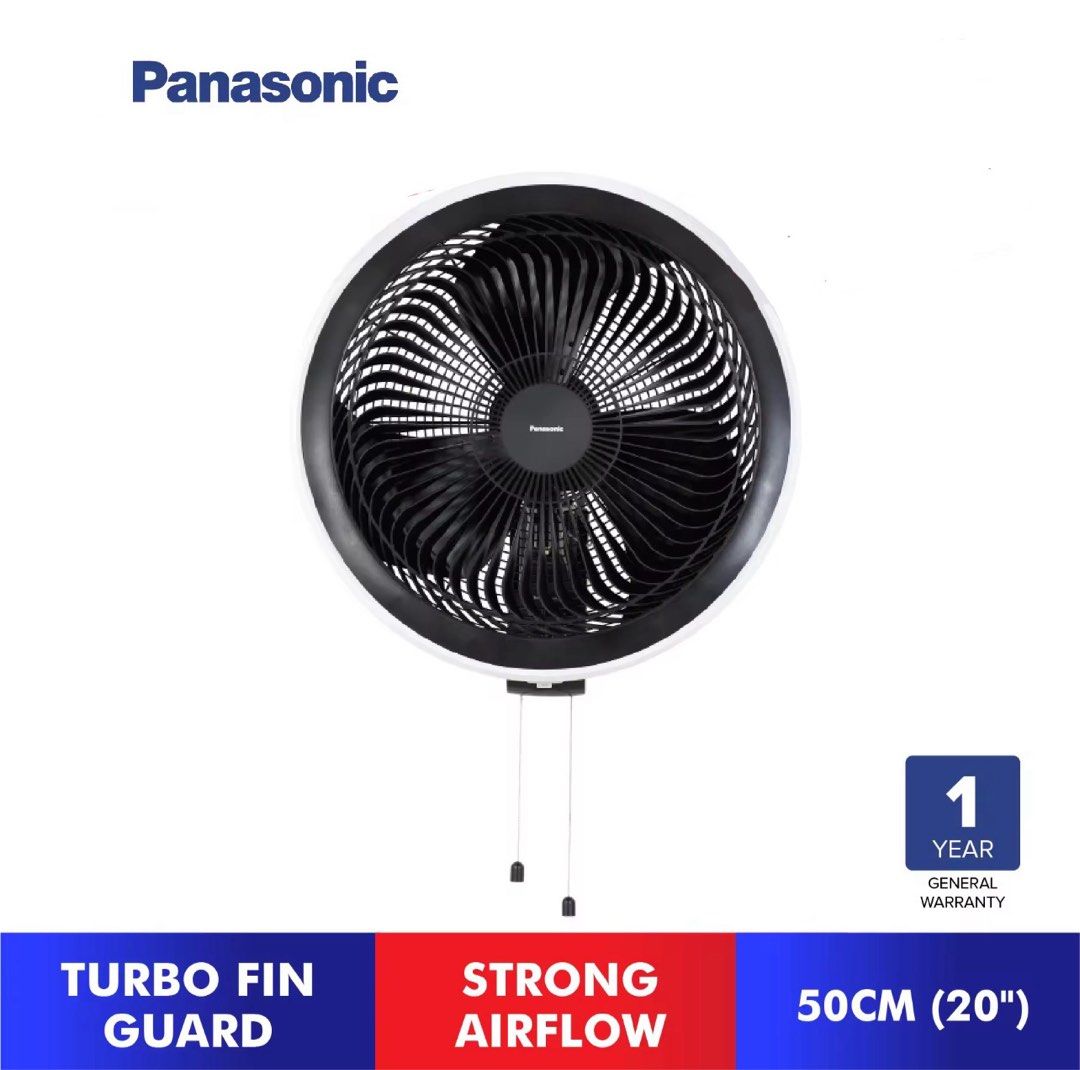 KDK KU50Y / KU50Y-DG COMMERCIAL WALL FAN (50cm/20”) ( WHITE / DARK GREY ...