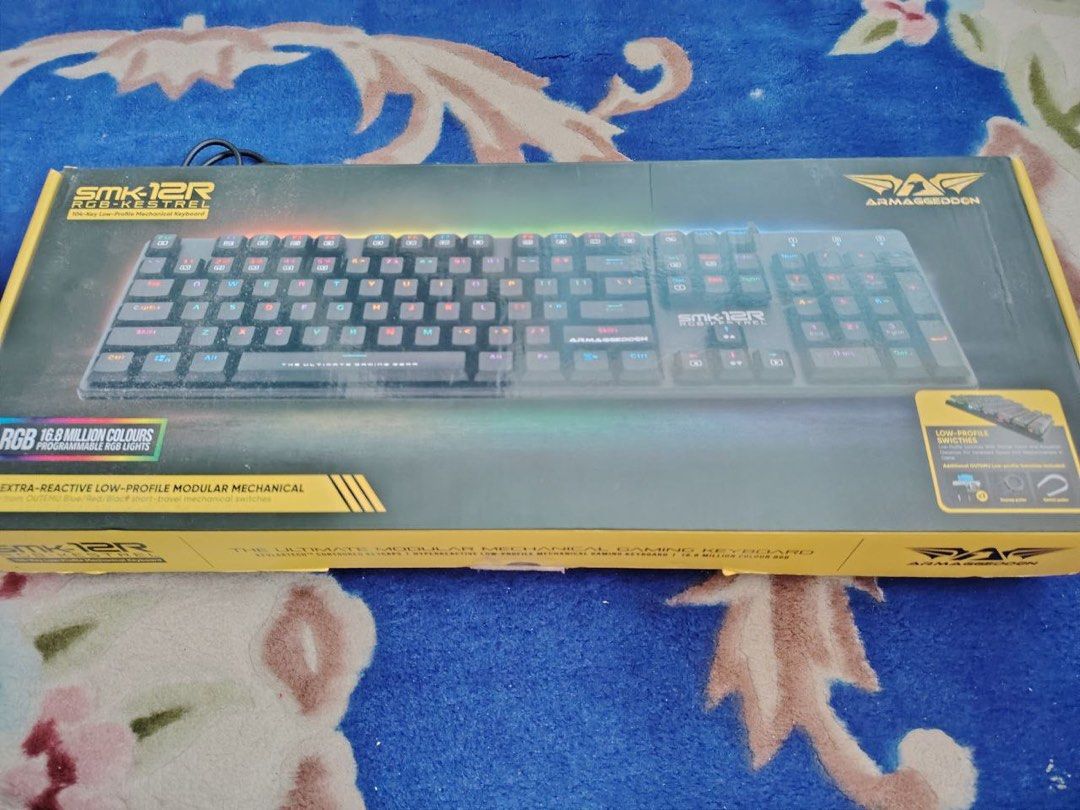 Keyboard mechanical Armageddon smk-12r, Computers & Tech, Parts ...