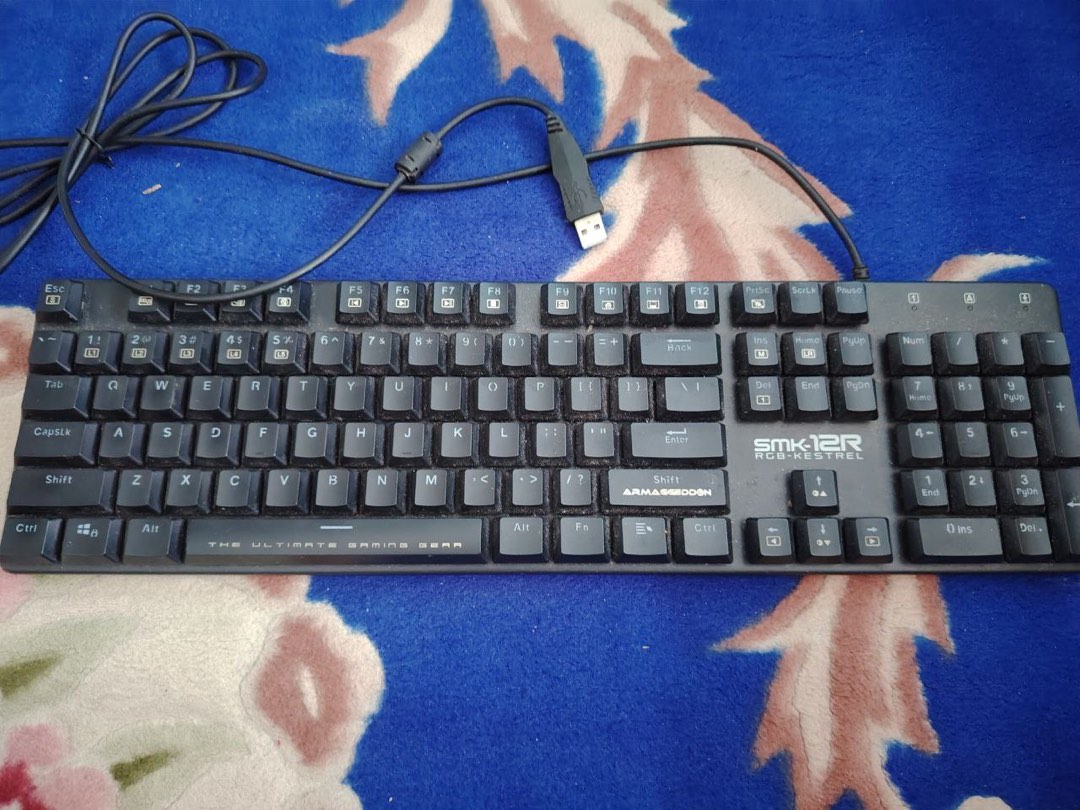 Keyboard mechanical Armageddon smk-12r, Computers & Tech, Parts ...