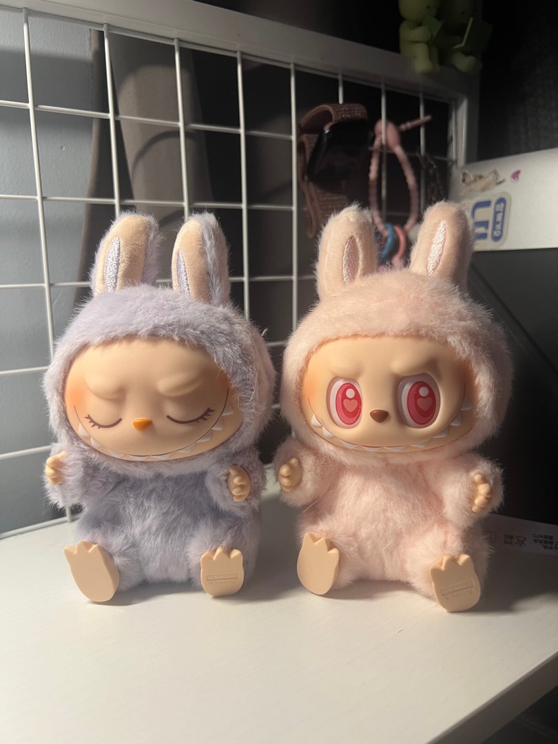 Labubu Have a Seat - Dada and Zizi, Hobbies & Toys, Toys & Games on ...