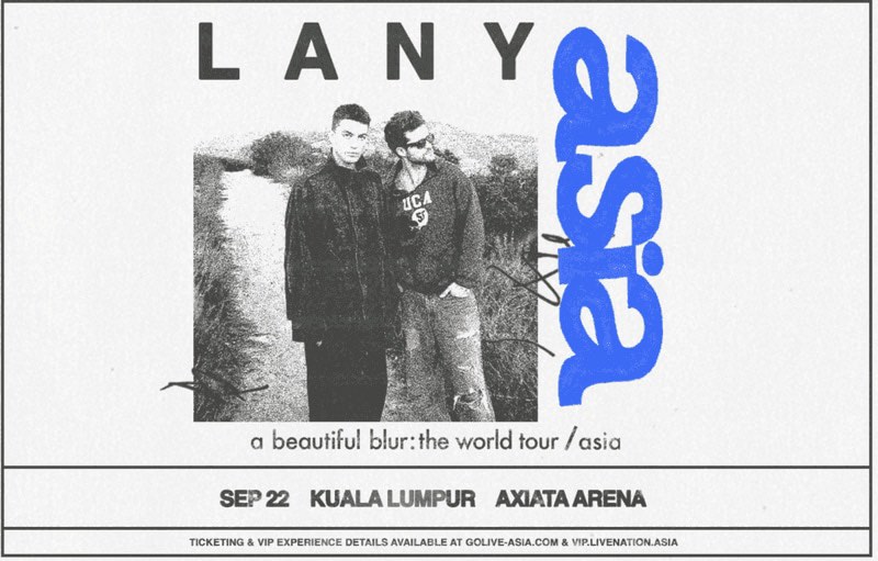 (Let go) Lany Kuala Lumpur x 1 Ticket, Tickets & Vouchers, Event ...