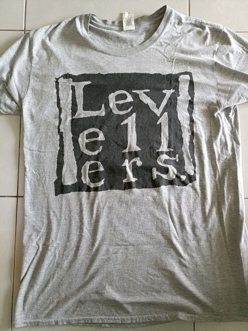 Levellers Band Tshirt, Men's Fashion, Activewear on Carousell
