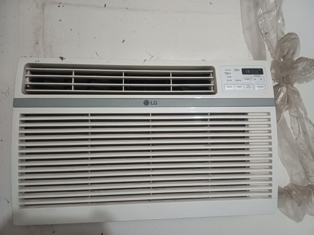 LG window type non inverter 2HP LA200FC Clean Filter Indicator Remote ...