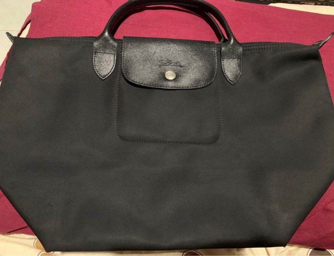 Longchamp Le Pliage, Fesyen Wanita, Tas & Dompet di Carousell