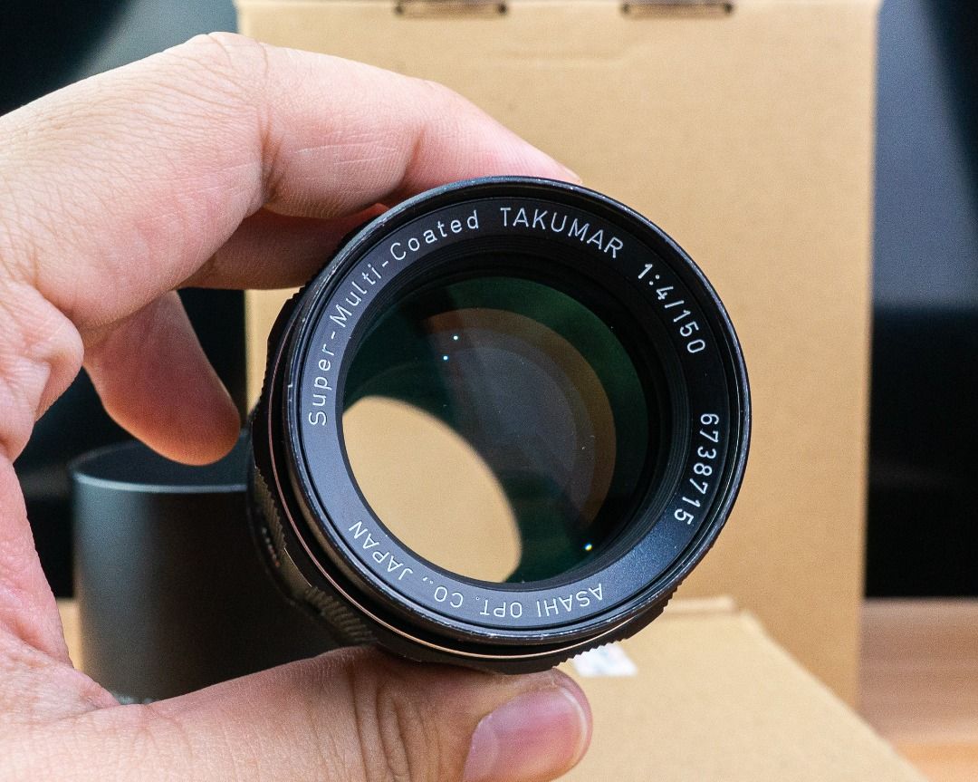 (M42 Screw Mount) SMC Takumar Pentax Asahi 150mm F4 Vintage Prime ...