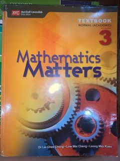 #MFEB20 Mathematics Form 3 KBSM Textbook (English), Hobbies & Toys ...