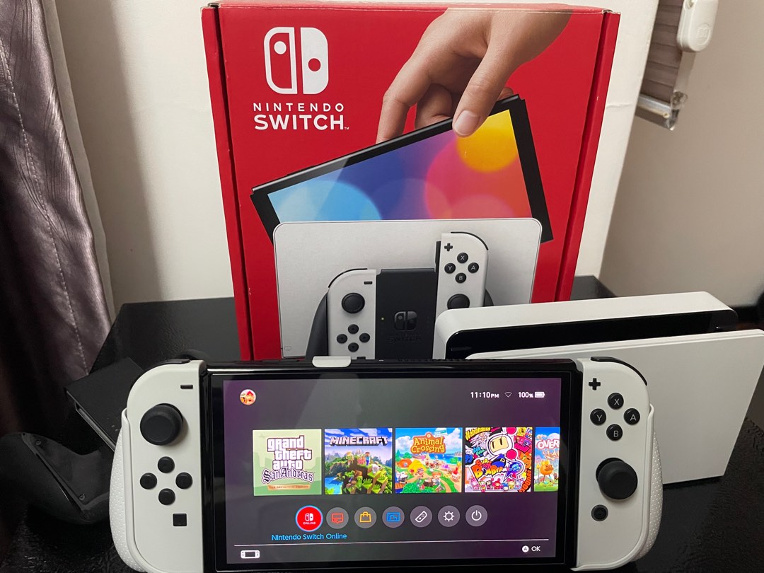 Modded 512GB Nintendo Switch OLED, Video Gaming, Video Game Consoles ...