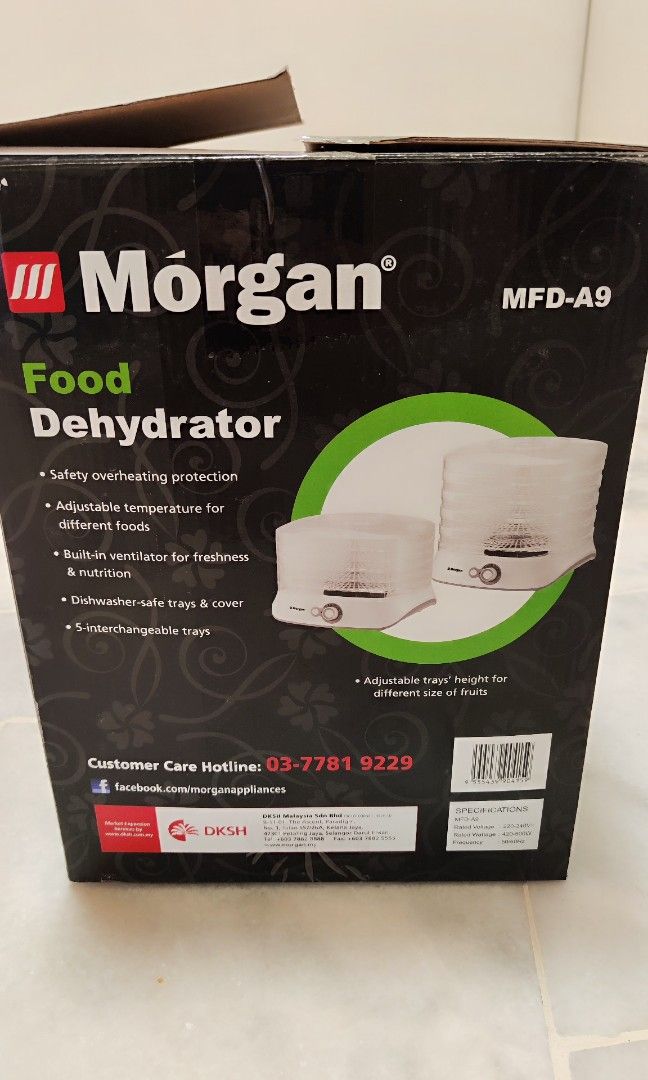 Morgan food dehydrator, TV & Home Appliances, Kitchen Appliances, Other ...