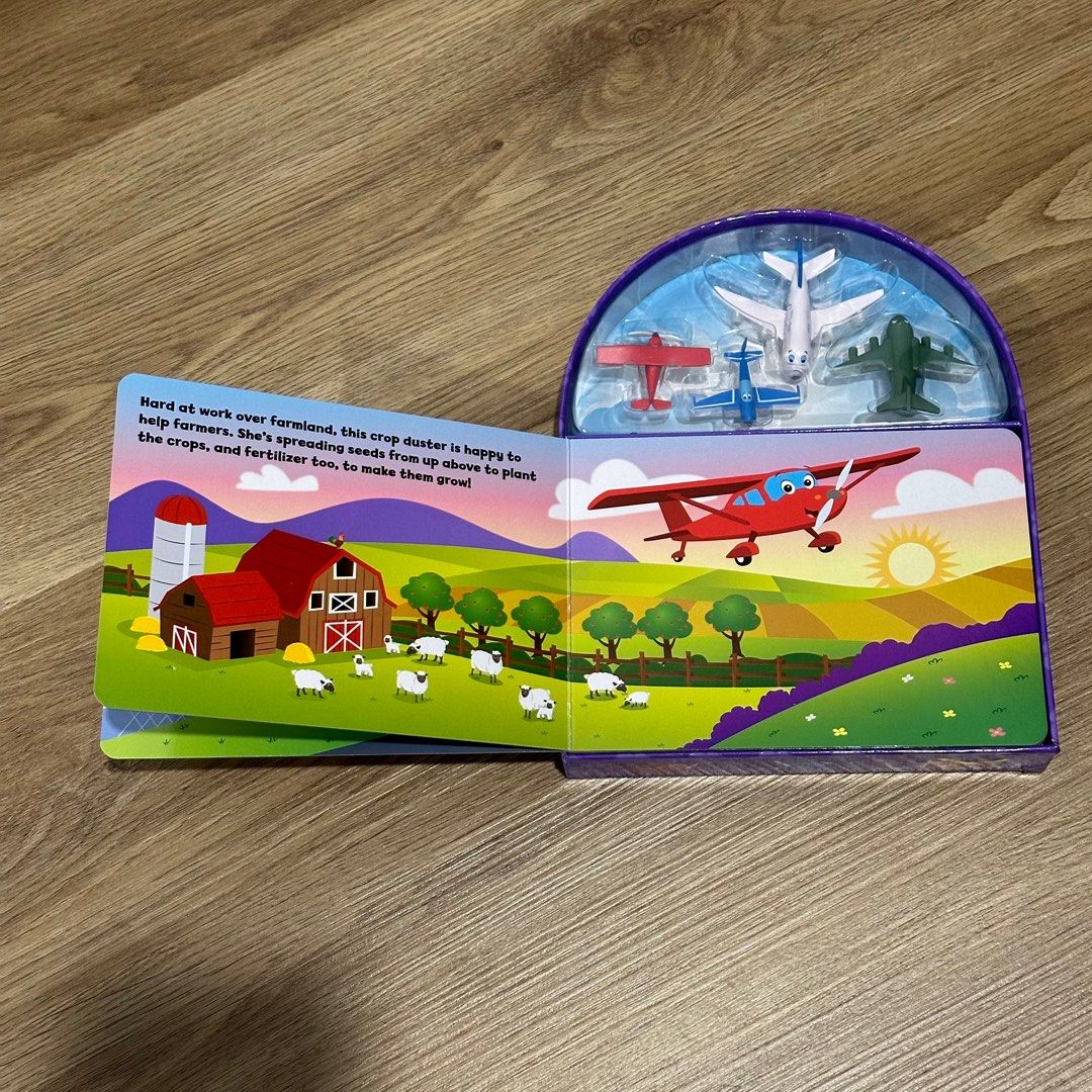 My Mini Busy Book includes 4 Figurines Playboard and a Board Book ...