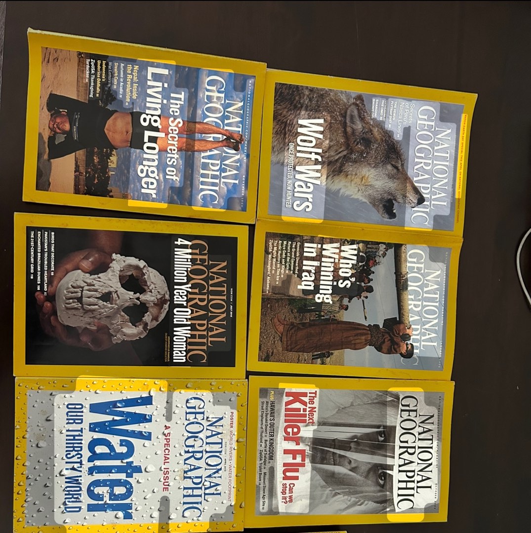 National Geographic (2005,2006, 2010), Hobbies & Toys, Books ...