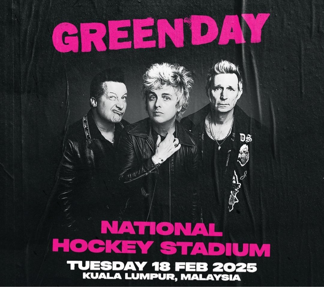 GREEN DAY Ticket, Tickets & Vouchers, Event Tickets on Carousell