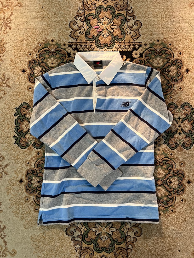 New Balance Rugby Shirt, Men's Fashion, Activewear on Carousell