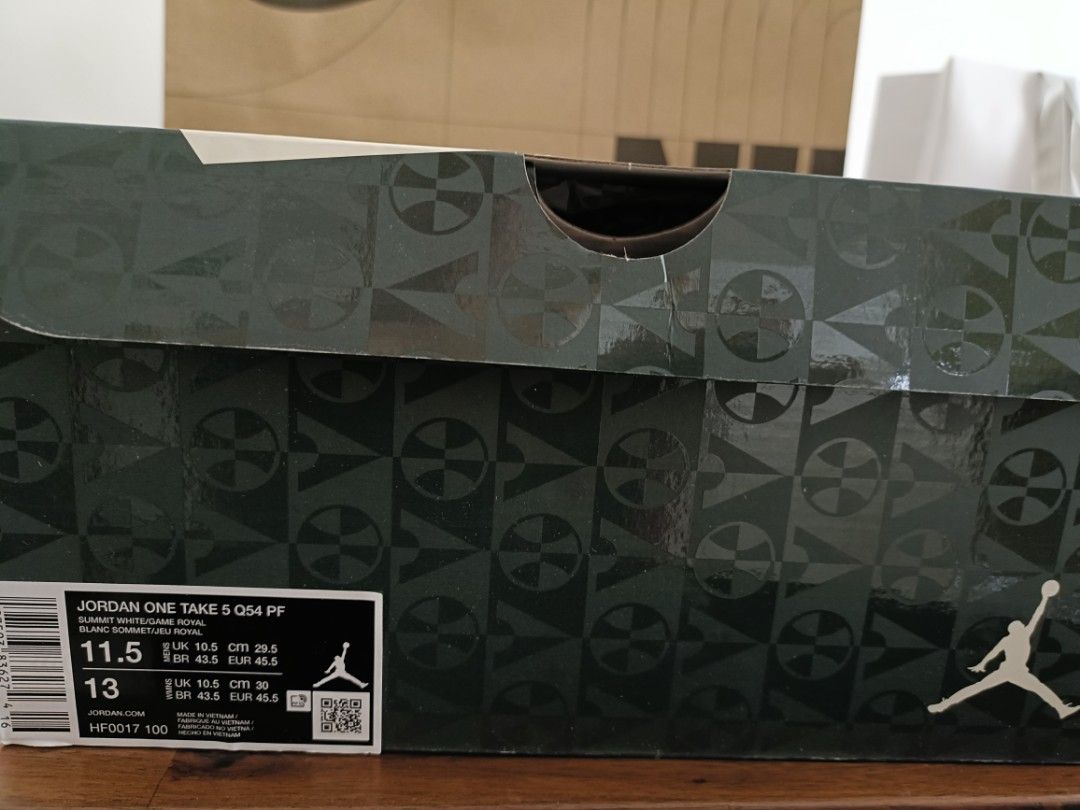 Nike Jordan one take 5 Quai54 Pf, Men's Fashion, Footwear, Sneakers on ...
