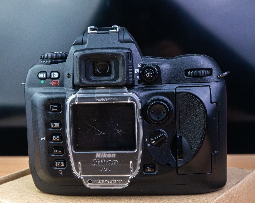 Nikon D100 with 18-55mm Motorized Photo ONLY DSLR Camera for Beginners ...