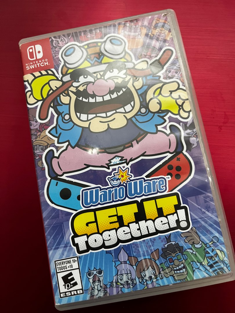 Nintendo Switch WarioWare Get it Together, Video Gaming, Video Games ...