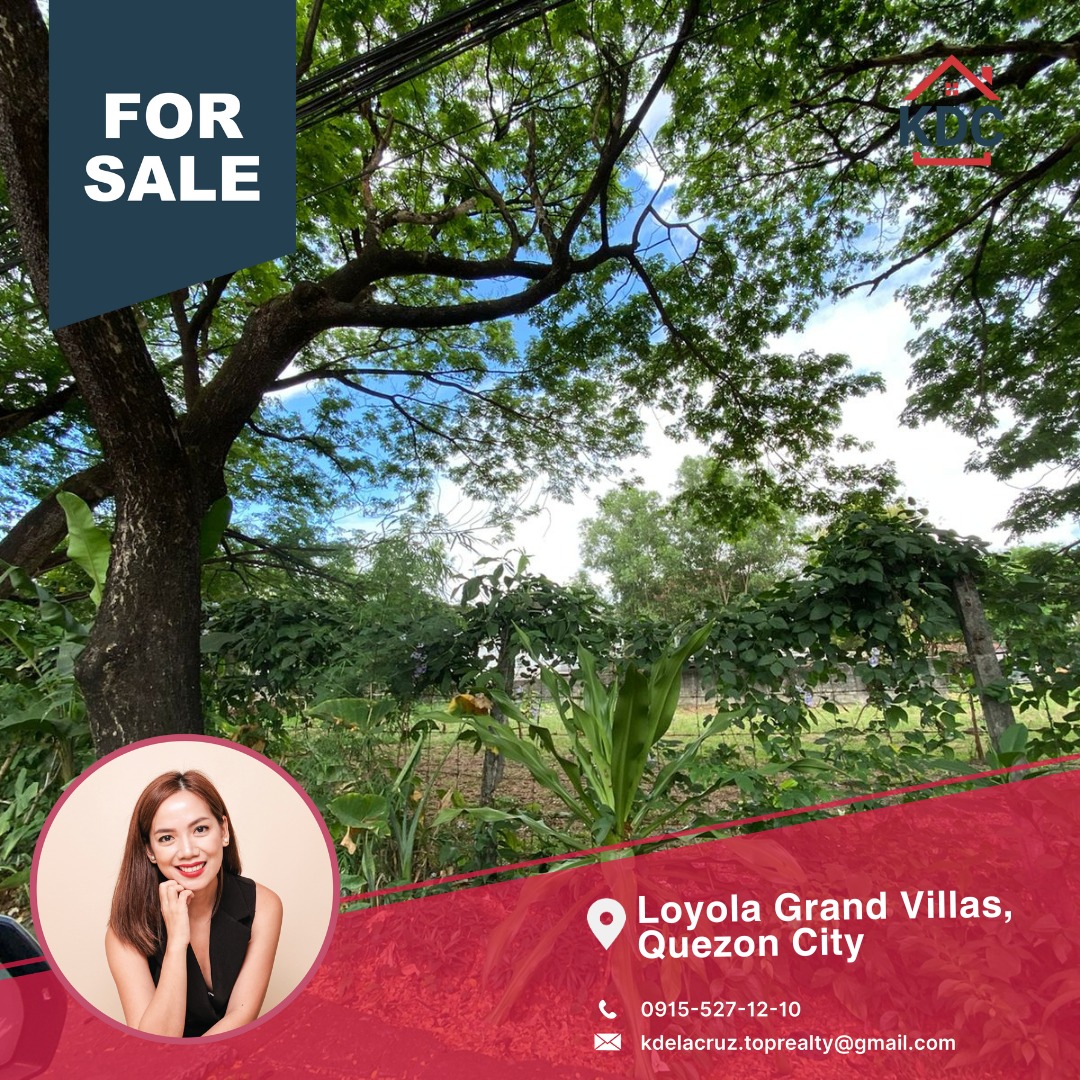 Not perimeter or Tumbok! Vacant Lot for Sale in Loyola Grand Villas ...