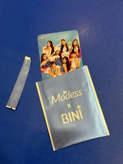 Modess x Bini, Hobbies & Toys, Memorabilia & Collectibles, K-Wave on ...