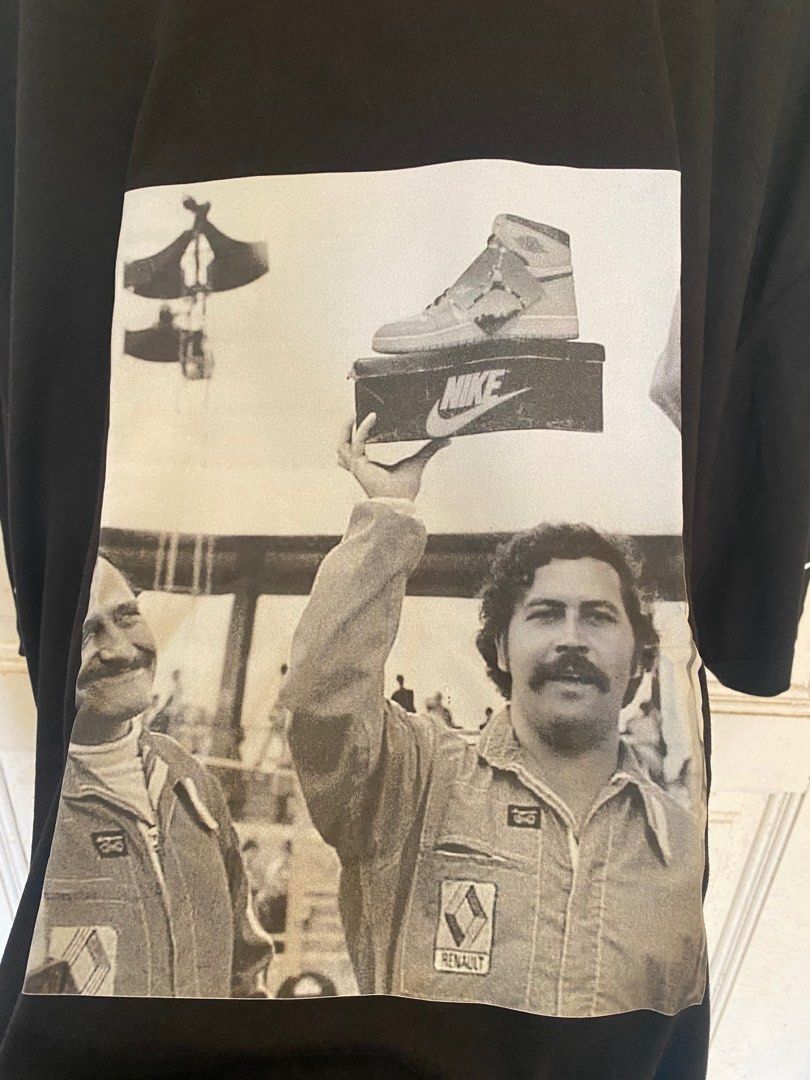 Pablo Escobar X Nike X Jordan, Men's Fashion, Tops & Sets, Tshirts ...