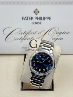 Patek Philippe 5069G White Factory Diamond, Luxury, Watches on Carousell