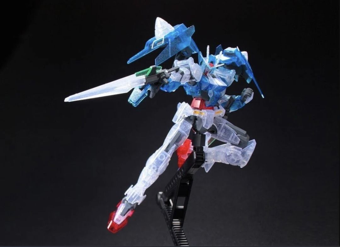 P-Bandai HG Gundam 00 Diver (Dive into dimension clear), Hobbies & Toys, Toys & Games on Carousell