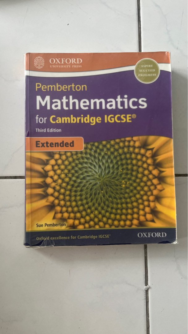 Pemberton Mathematics for Cambridge IGCSE®, Hobbies & Toys, Books & Magazines, Textbooks on ...