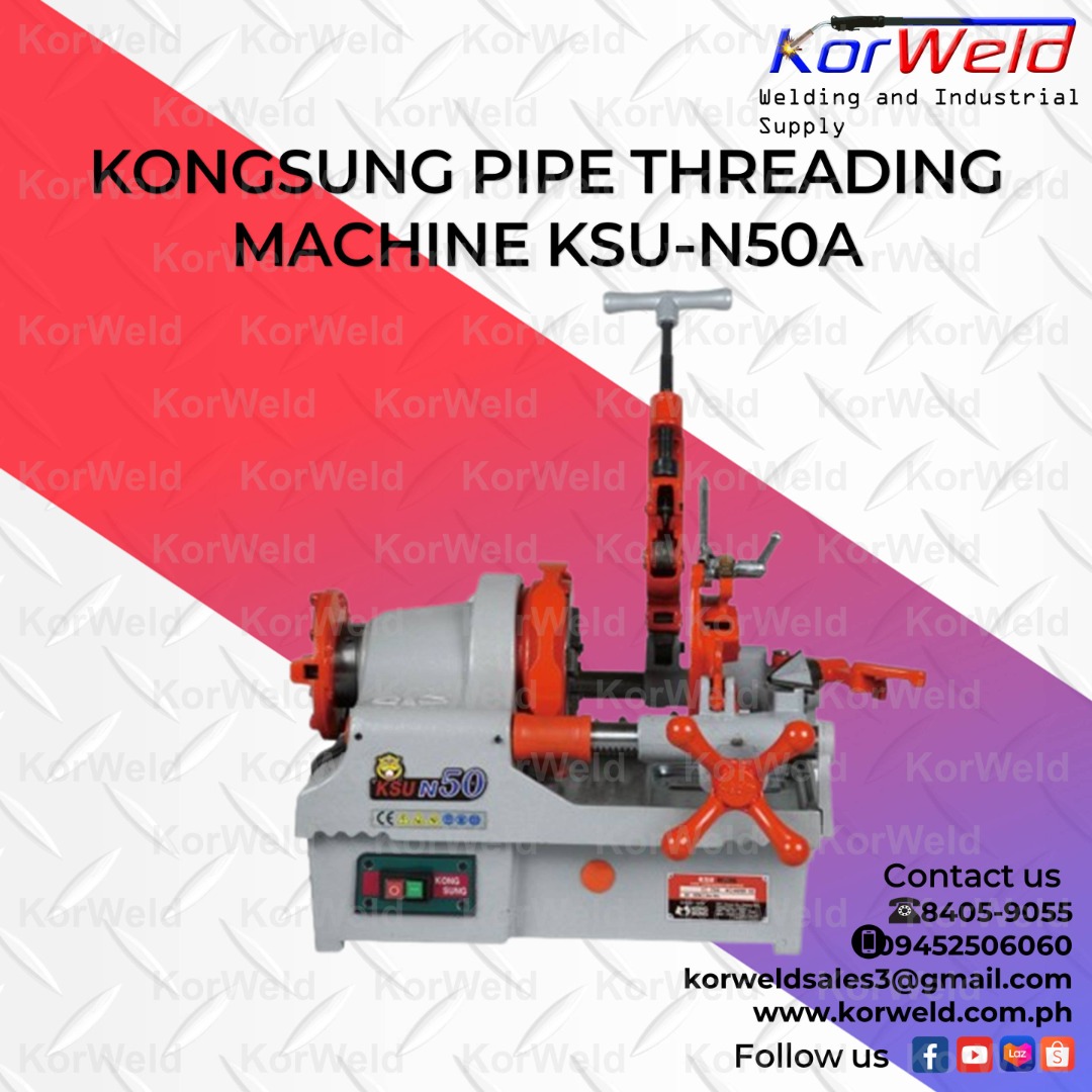 Pipe Threading Machine KSU-N50A (KONGSUNG), Commercial & Industrial ...