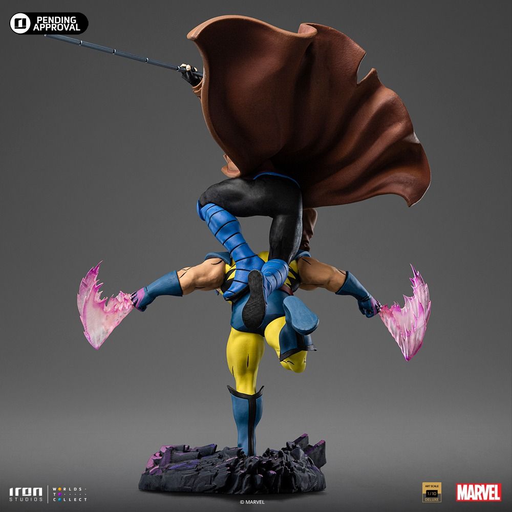 [PO] Iron Studios X-Men 97 Gambit & Wolverine Deluxe Art Scale 1/10 ...