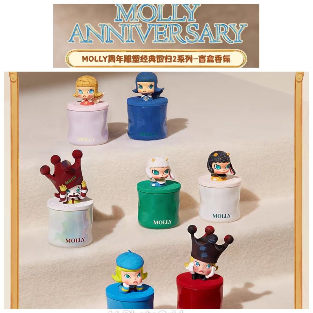 Preorder (Confirmed Design) - Popmart Pop Mart popmart Molly ...