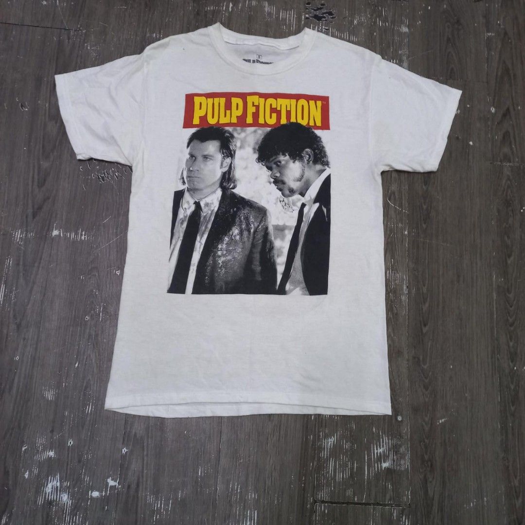 pulp fiction movie tees, Men's Fashion, Tops & Sets, Tshirts & Polo ...