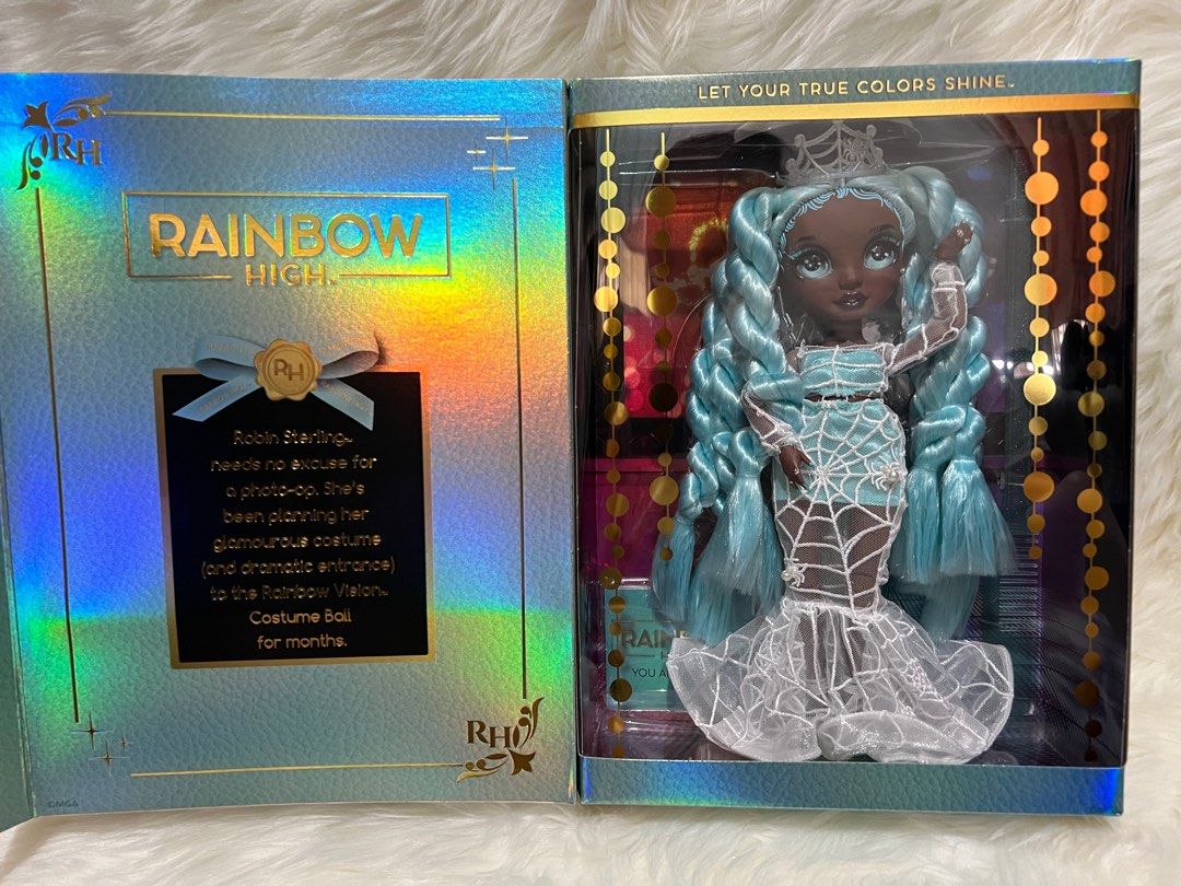 RAINBOW HIGH Costume Ball Doll - Robin Sterling, Hobbies & Toys, Toys ...