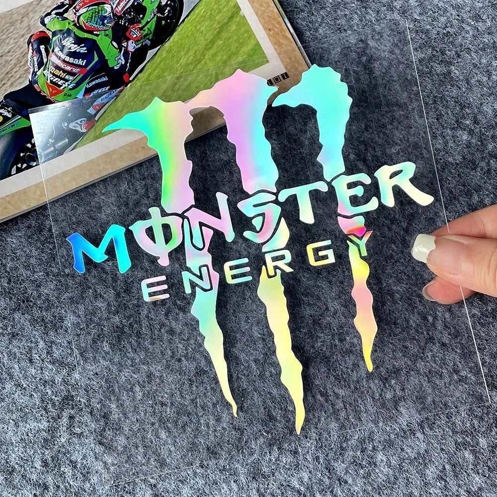 Reflective Monster energy sticker for car motorcycle decoration ...