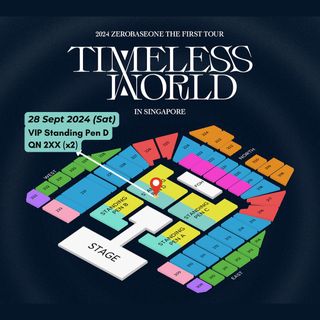 WTS ZEROBASEONE ZB1 TIMELESS WORLD IN BANGKOK 2024, Tickets & Vouchers, Event Tickets on Carousell