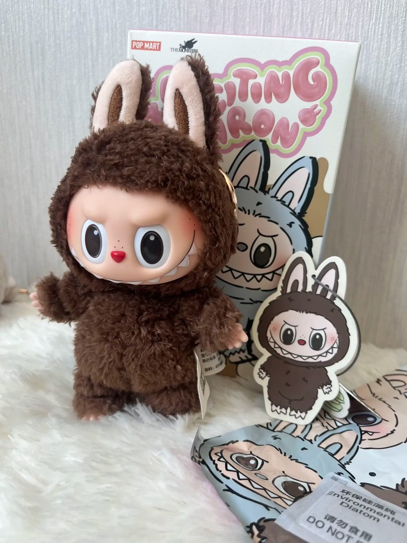 S> Labubu V1 Exciting Macaron (Secret) Chestnut Cocoa, Hobbies & Toys ...