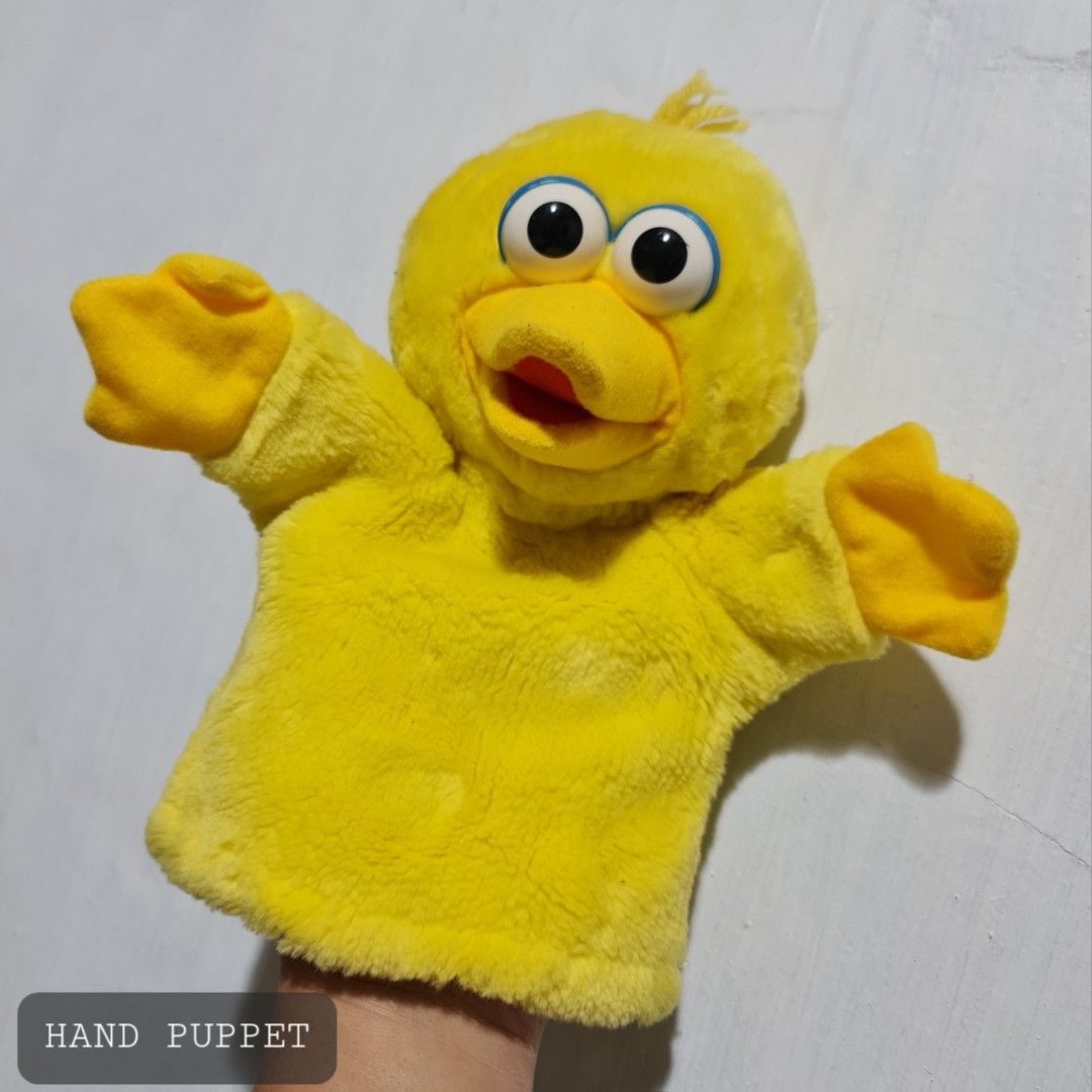Sesame Street Big Bird Hand Puppet, Hobbies & Toys, Toys & Games on ...