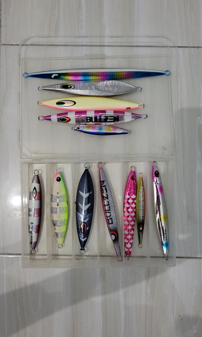 Set jigging (reel gawas + rod bosna), Sports Equipment, Fishing on ...