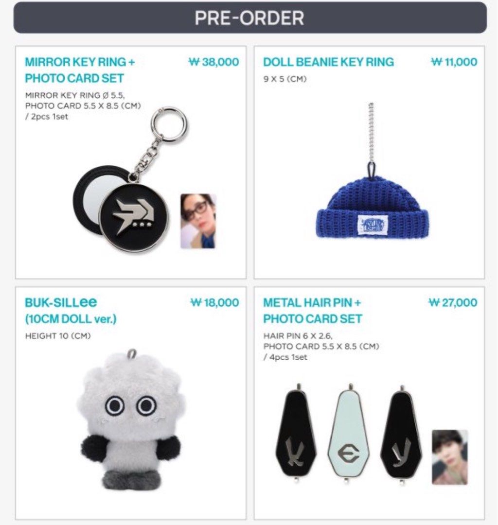 SHINee Key 2024 KEYLAND ON : AND ON OFFICIAL MD, Hobbies & Toys ...