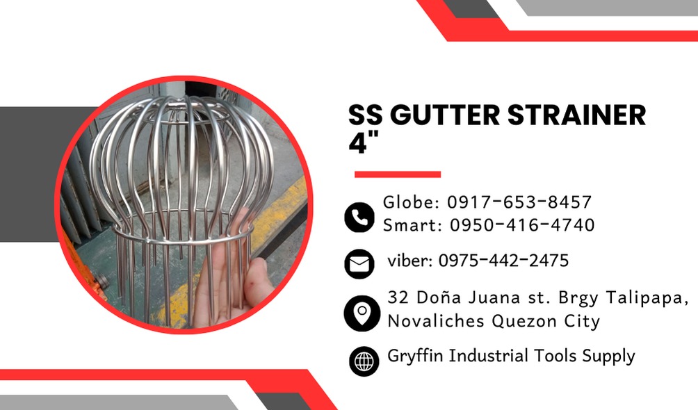 ss gutter strainer 4", Commercial & Industrial, Industrial Equipment on ...