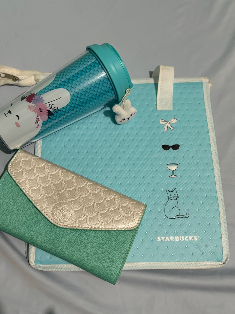 Starbucks Tumbler Combo Starbucks Wallet And Starbucks Ecobag ...