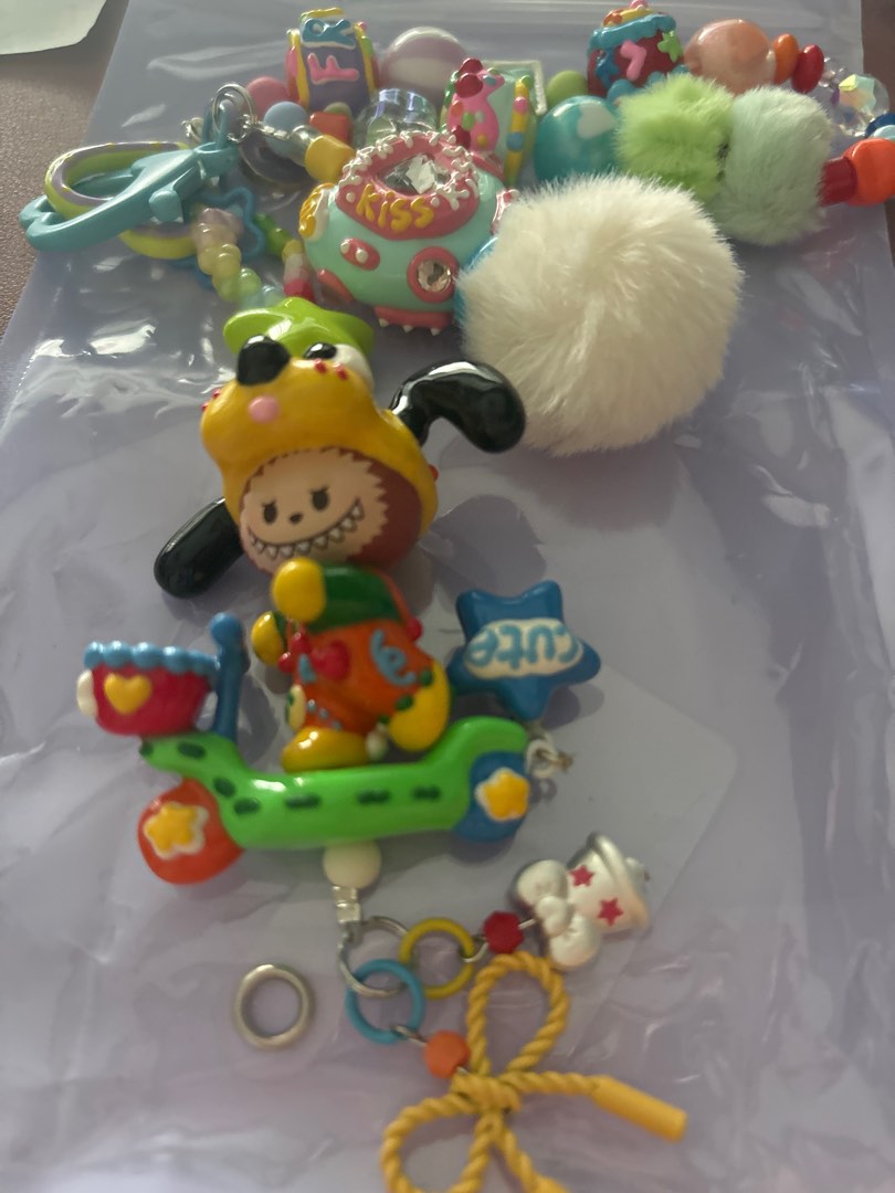 Sugrstuff labubu Pluto mobile charm, Everything Else on Carousell