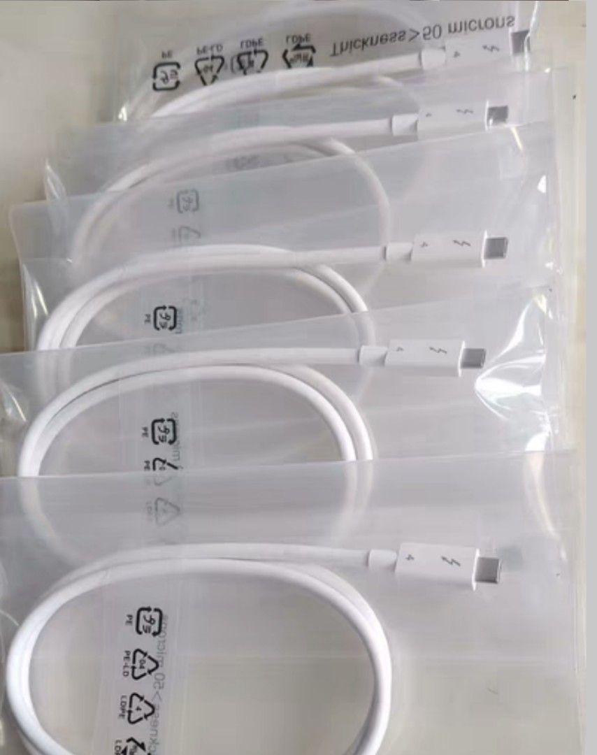 [缺貨] 日本 Sumitomo Thunderbolt 4 (USB-C) 數據傳輸線, 手提電話, 電話及其他裝置配件, 充電器及電線 ...