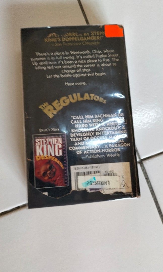 The regulators by Stephen King, Hobbies & Toys, Books & Magazines, Storybooks on Carousell