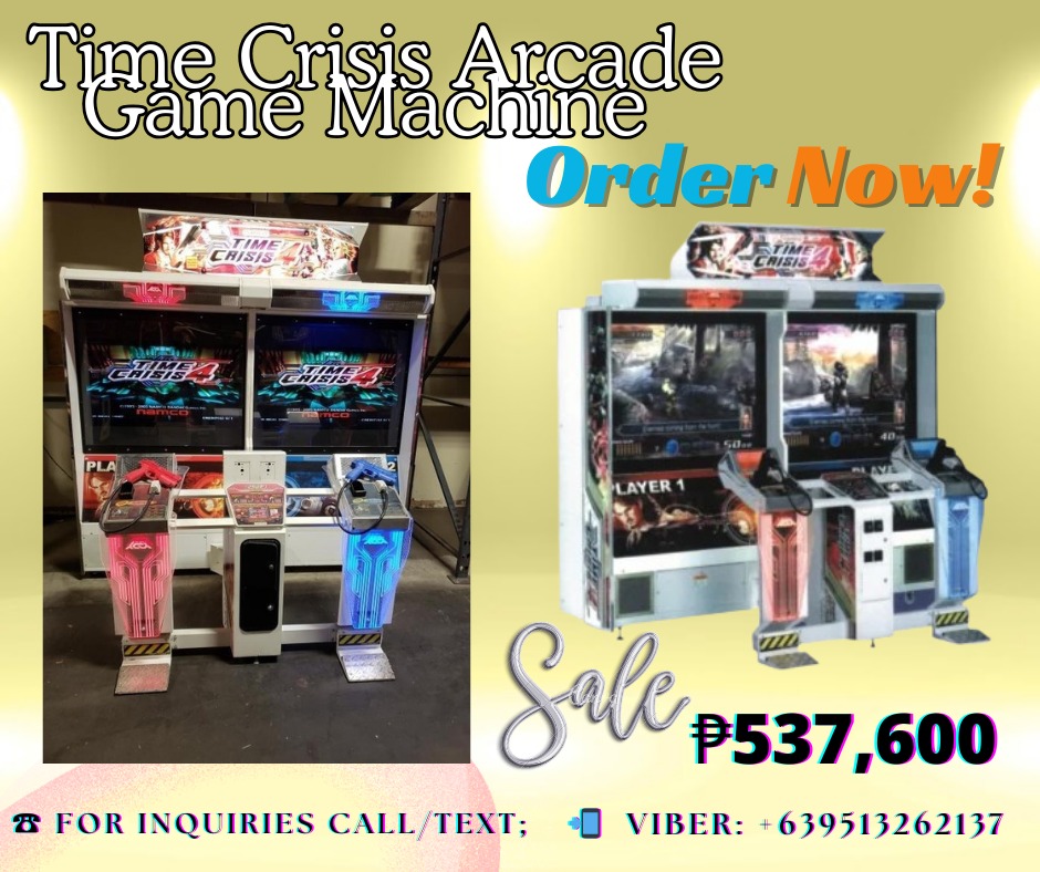 Time Crisis Arcade Game Machine 42' LCD Time Crisis 4, Everything Else ...