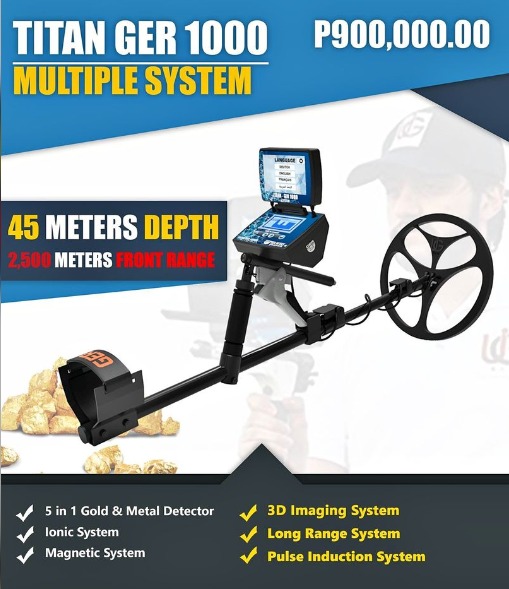 TITAN GER 1000 GOLD & METAL DETECTOR, Everything Else, Others on Carousell